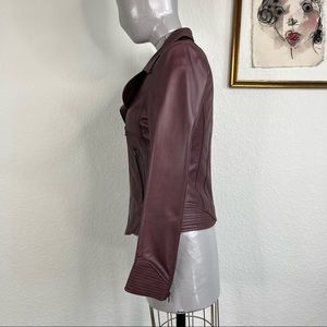 Vera Pelle | Jackets & Coats | Vera Pelle Leather Moto Biker Jacket ...